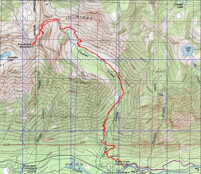 Website Design by Roger Gervin - Climb Grindstone Mountain in the ...