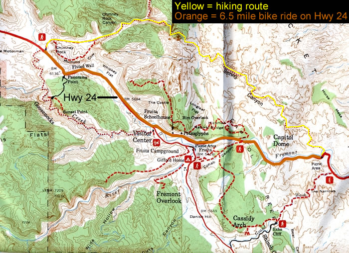 Website Design by Roger Gervin - Hike the Lower Spring Canyon Route in ...