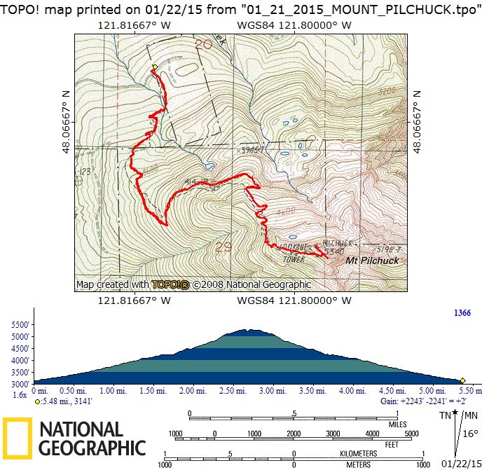 Website Design by Roger Gervin - Hike to the summit of Mount Pilchuck ...
