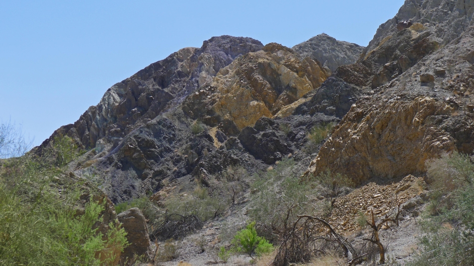 Website Design by Roger Gervin - Hike in Hidden Spring Canyon looking ...
