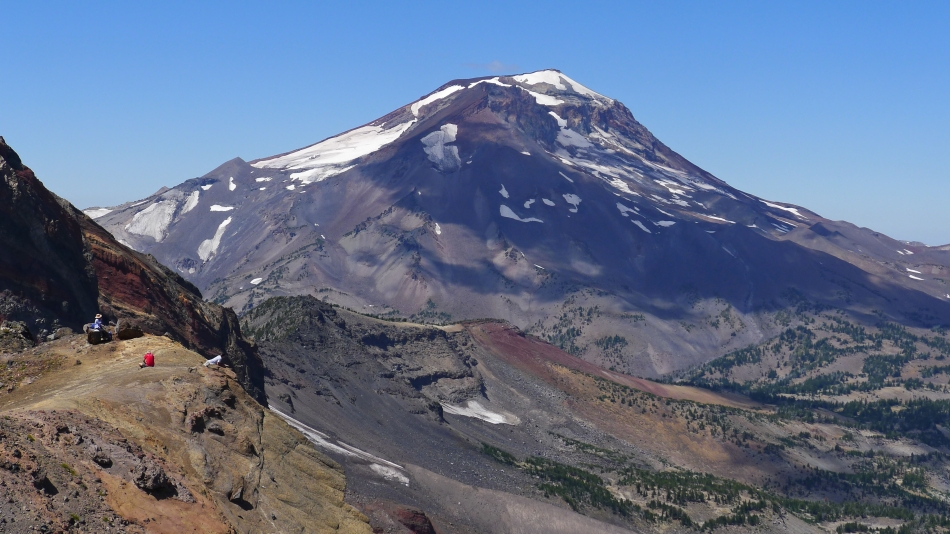 Website Design by Roger Gervin - Hike to the summit of Broken Hand West ...