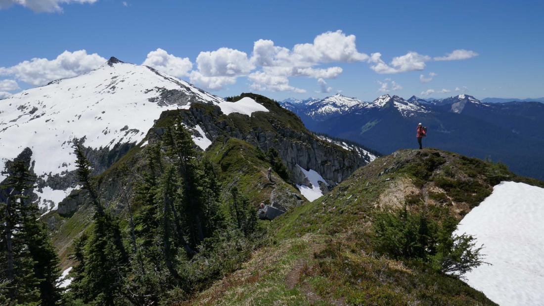 Website Design by Roger Gervin - Hike and scramble to the summits of ...