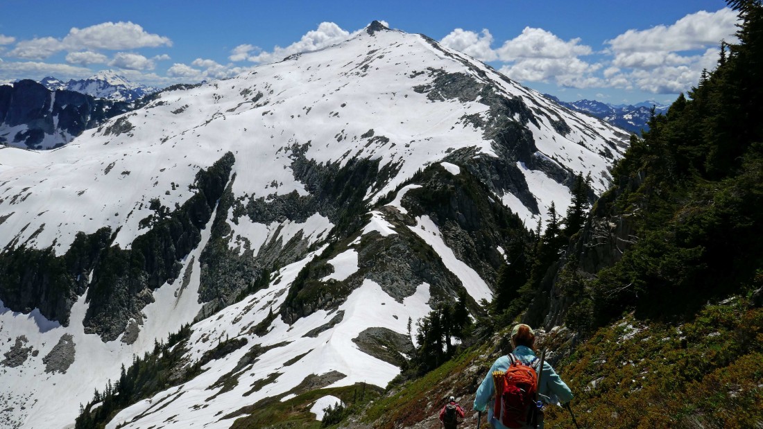 Website Design by Roger Gervin - Hike and scramble to the summits of ...