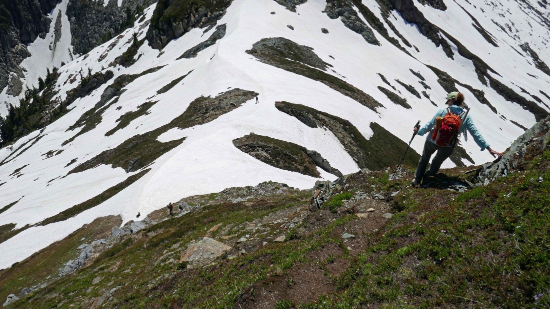 Website Design by Roger Gervin - Hike and scramble to the summits of ...