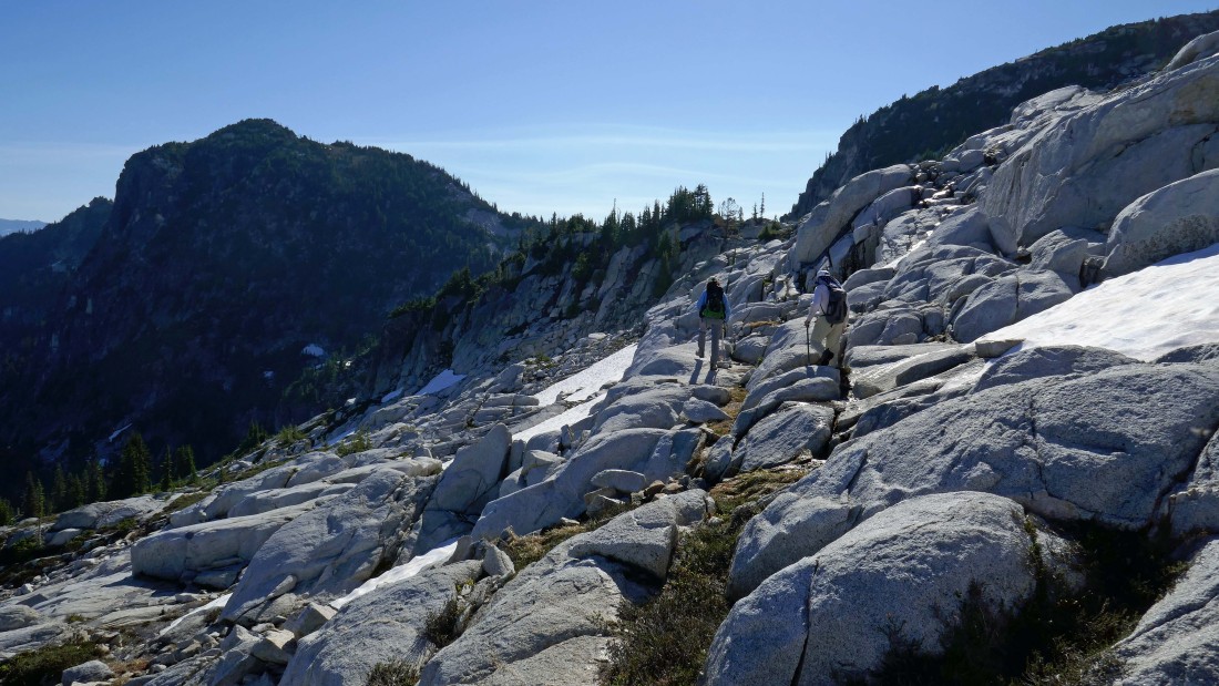 Website Design by Roger Gervin - Scramble to the East Peak and West ...