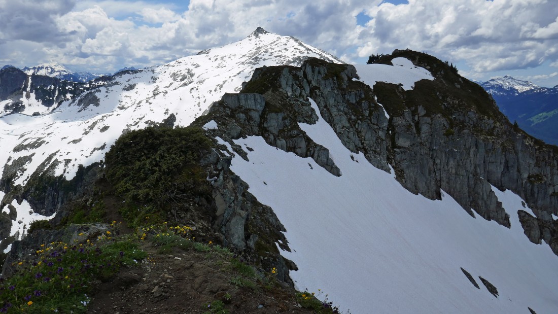 Website Design by Roger Gervin - Scramble to the summits of Sibley Peak ...