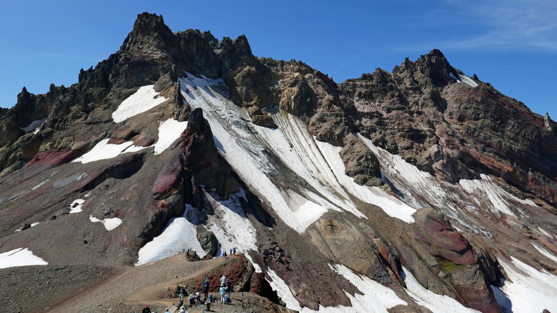 Website Design by Roger Gervin - Hike to No Name Lake and the summit of ...